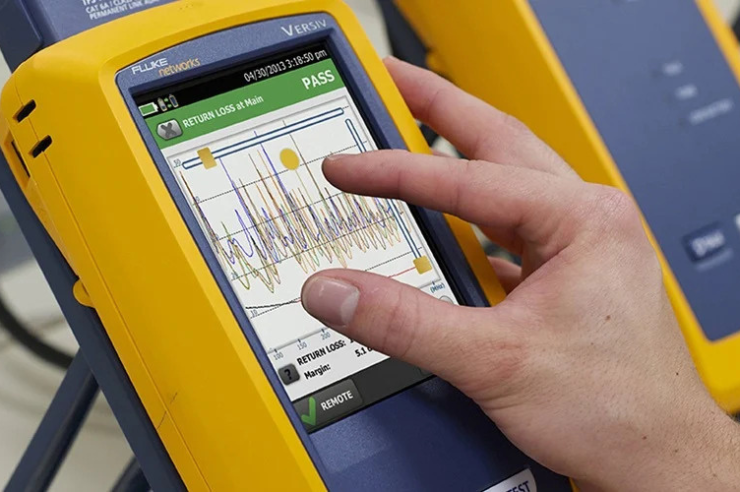 Fluke Test Report & Network Certification Pakistan - APES Engineering